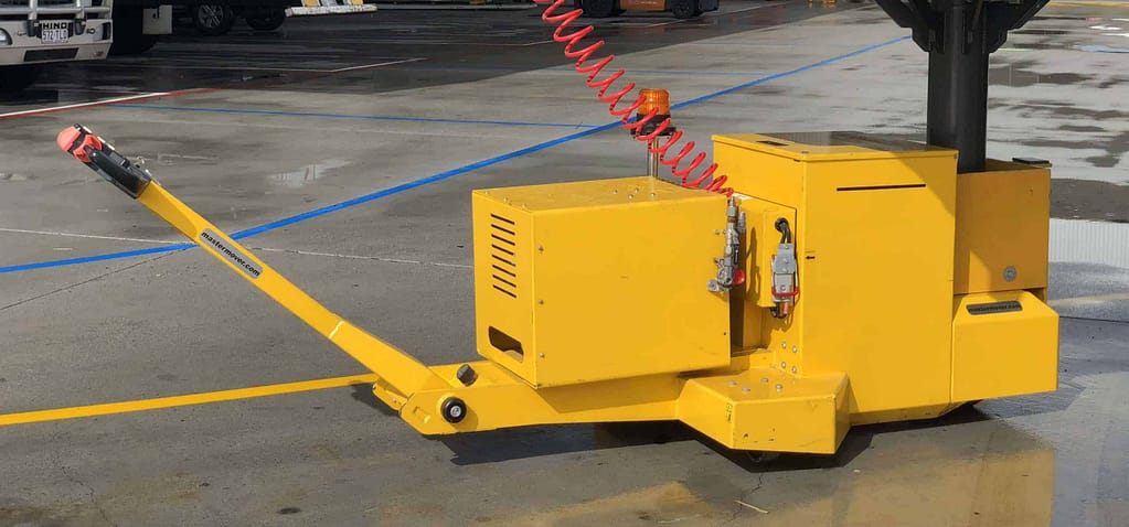 Demonstration of Electric Trailer Mover to Customer in Brisbane