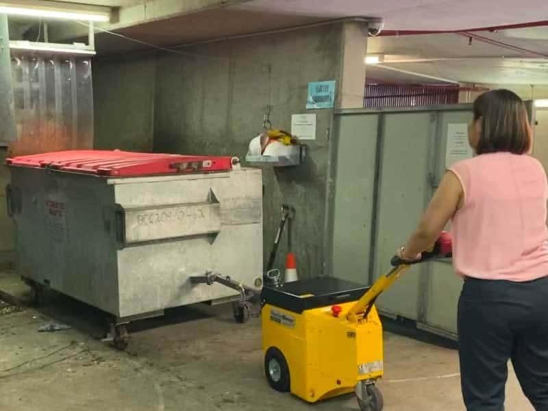 Hotel Chain purchases an Electric Tug to help safely move heavy Rubbish ...