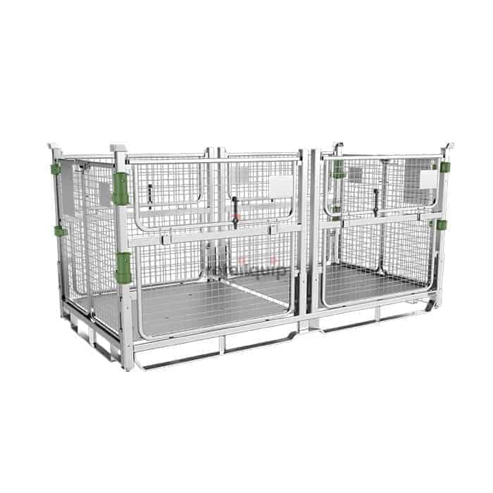 Tow Coupling for Empty / Nested Roll Cage Trolleys - Retailquip